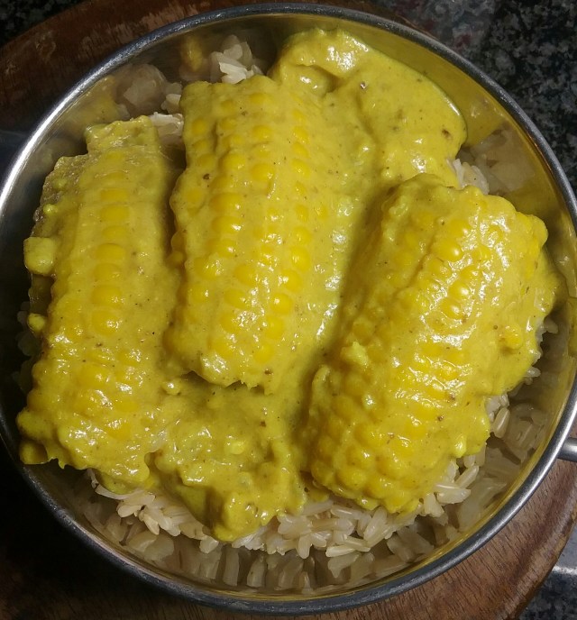 Corn on the cob curry | Jo's food bites.